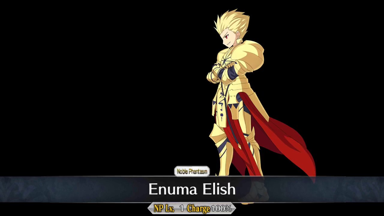Gilgamesh - Enuma Elish - Fate / Grand Order - YouTube