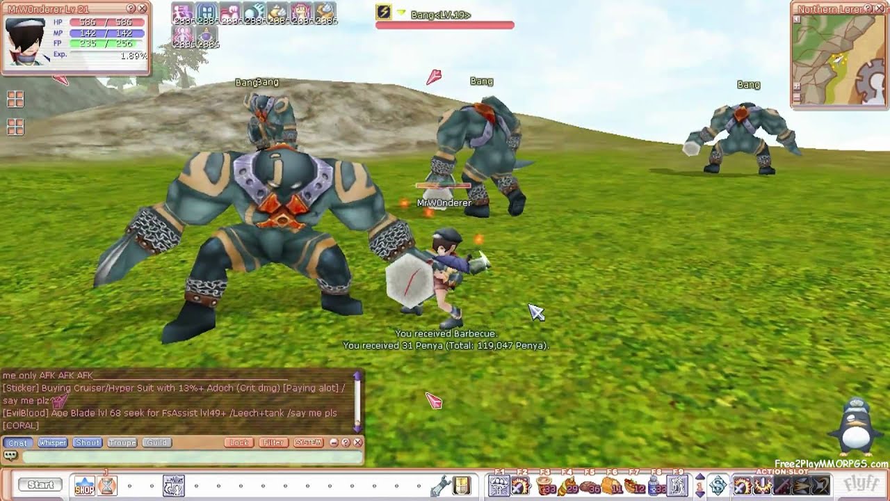 Flyff Gameplay HD - Leveling Up and Flying - YouTube