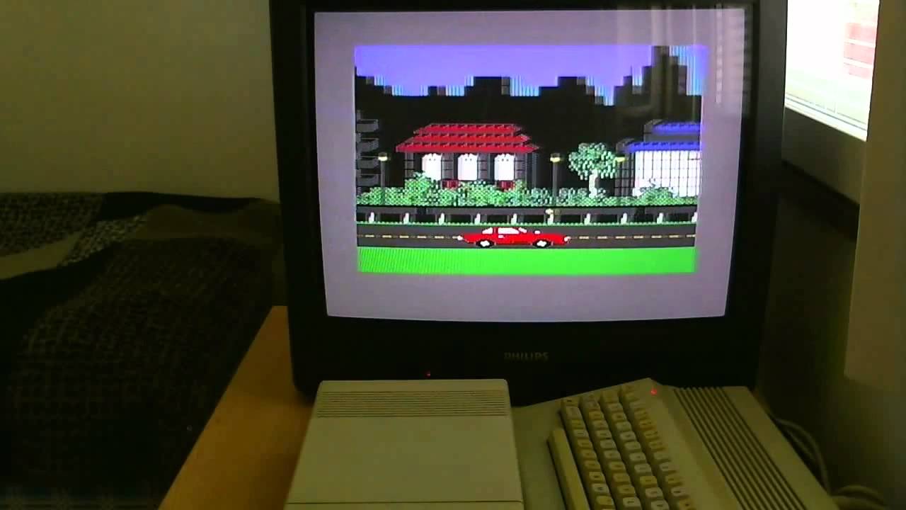 Hot Wheels on Commodore 64 with commentary - YouTube