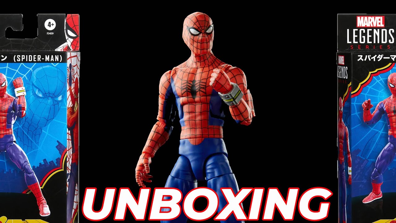 SPIDER-MAN JAPANESE ( TOEI ) 60th ANNIVERSARY MARVEL LEGENDS REVIEW ...