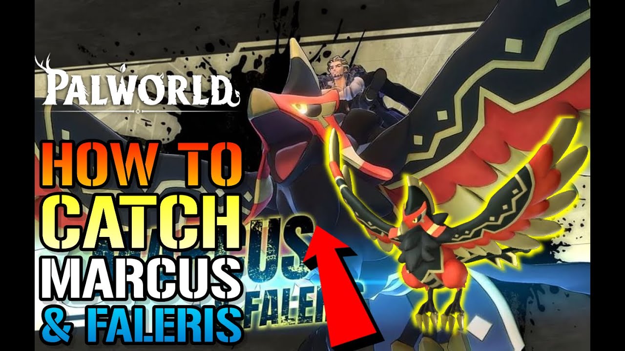 Palworld: How To Capture "Marcus & Faleris" Tower Boss! EASY (Capture ...