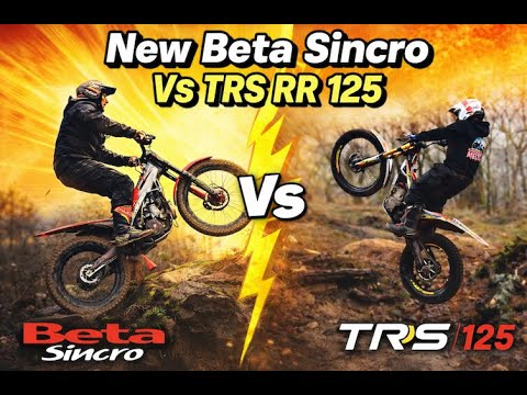 New Beta Sincro 250 vs TRS RR 125 - Two new bikes, real riding - YouTube