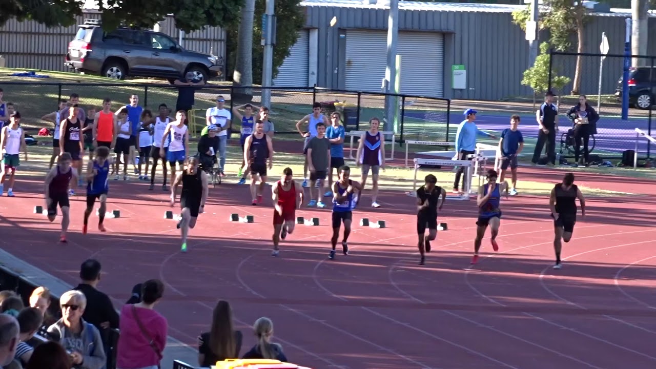 Ht1. 100m Men , UQ Sport Spring Series #3, UQ ATHLETIC CENTRE 11/08 ...