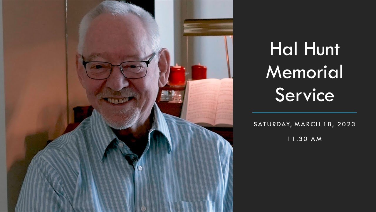 Hal Hunt Memorial Service - YouTube