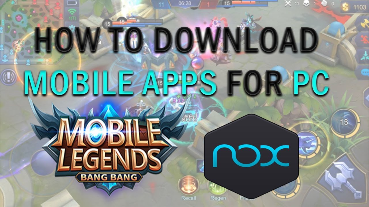 How To: Download Mobile Legends Or Any Mobile App In PC - YouTube