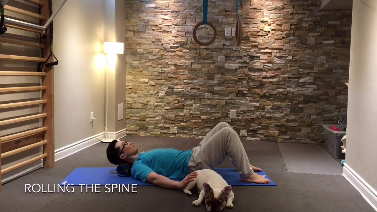 How to Foam Roll Your Spine and Paraspinal Muscles - YouTube