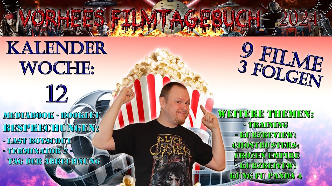 Vorhees82 - Filmtagebuch 2024 - Kalenderwoche 12 - YouTube