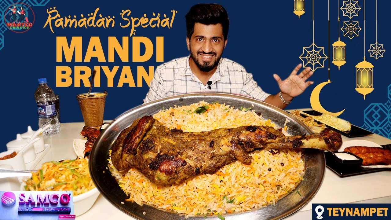 Mutton Mandi and stuffed Parotta at Samco, teynampet | Food Review ...