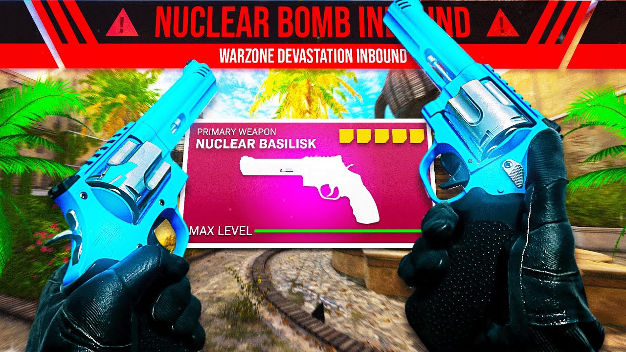 NUKE WITH EVERY GUN IN WARZONE!! (BASILISK) - YouTube
