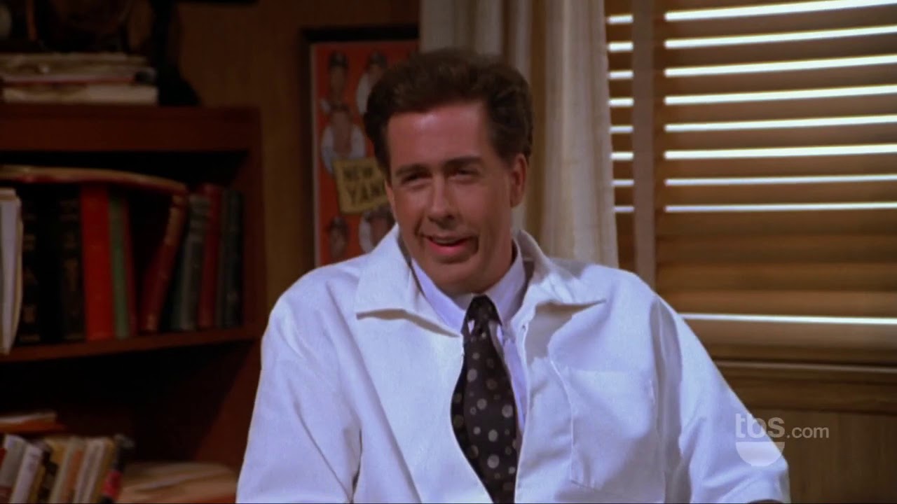 Scene from Seinfeld Season 3 Episode 1 "The Note" - YouTube