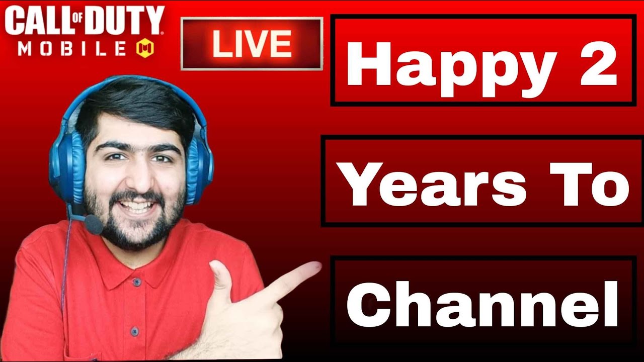 🔴CODM Live - Happy Two Years to Channel | Nurav Streams | NURAV01 - YouTube