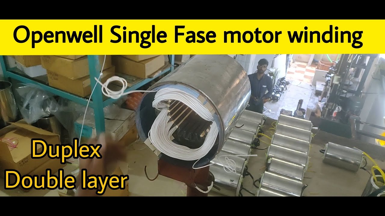 V9 Openwell Single Fase Motor winding!Openwell pandubbi by Antic ...