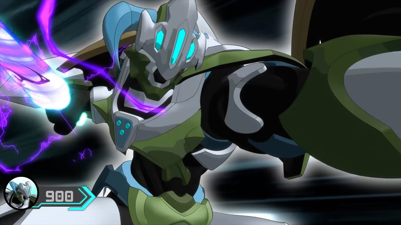 FUSION Maxotaur X Zentaur VS. Lightning Battle - Bakugan Armored ...