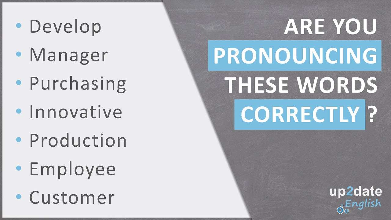 English Pronunciation Practice 🗨️ Common Pronunciation Mistakes [Word ...