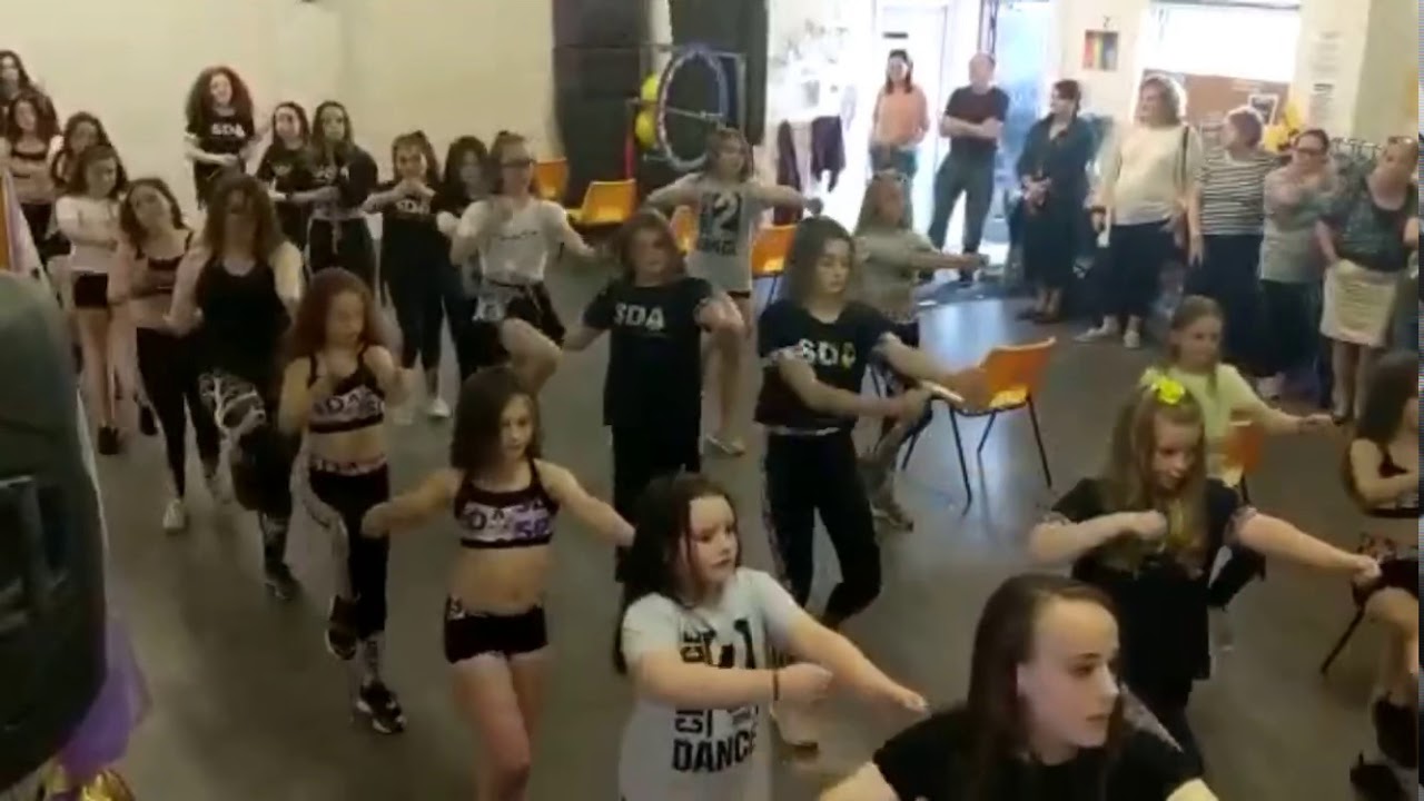 Silverstone 2019 dance routine - YouTube