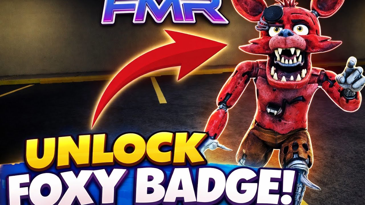 How To Get Secret Foxy Badge | FMR Tutorial 🔥 - YouTube