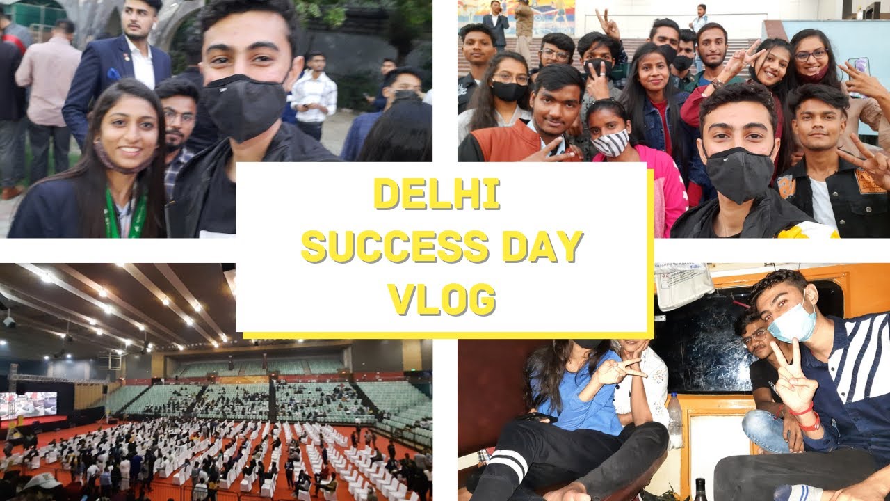 Delhi Vlog | Success Day Vlog | Sahil Chandra - YouTube