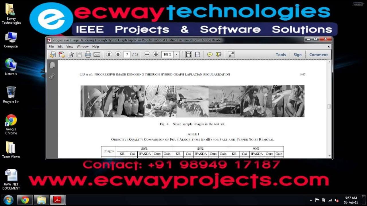 Progressive Image Denoising Through Hybrid Graph Laplacian Regularization A Unified Framework ...