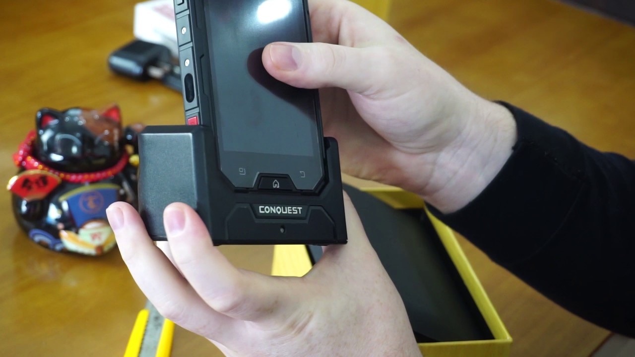 Conquest S8 2017 telefon bemutató és dobozolás (unboxing) - YouTube