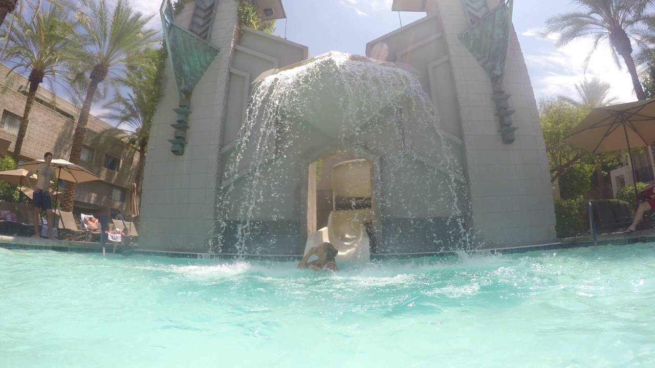 Arizona Biltmore Waterslide - YouTube