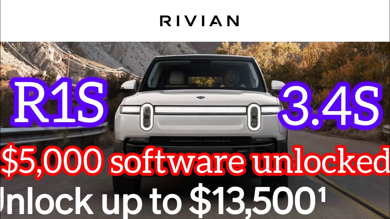 $5000 software unlocked from Rivian just like Tesla acceleration boost ...