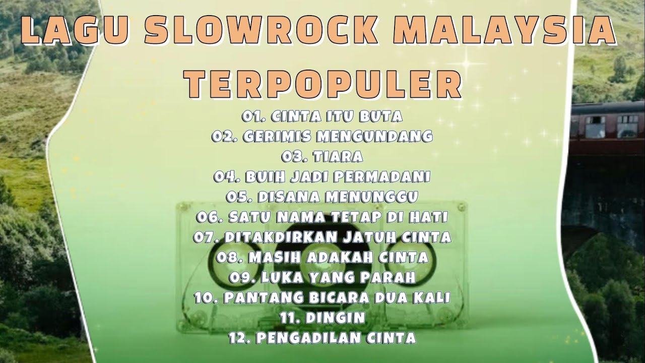 Lagu Slow Rock Lawas Malaysia Terbaik || Full album Nostalgia 90an ...
