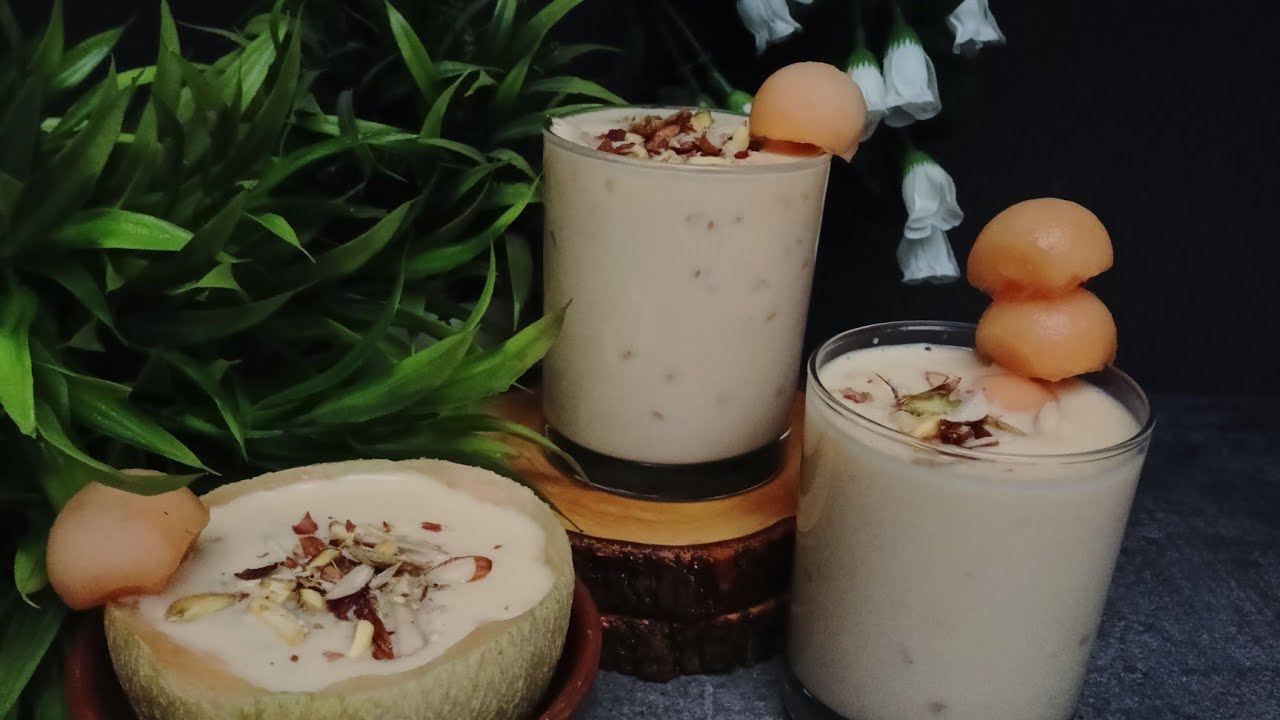 Kharbuja Sharbat // After A long time uploading Healthy n chilled musk ...