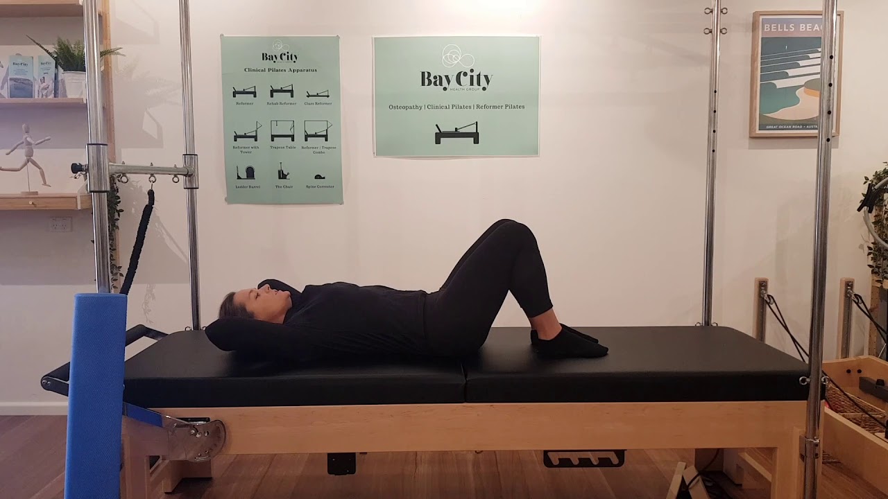 Pilates Exercise - Chest Lift - YouTube