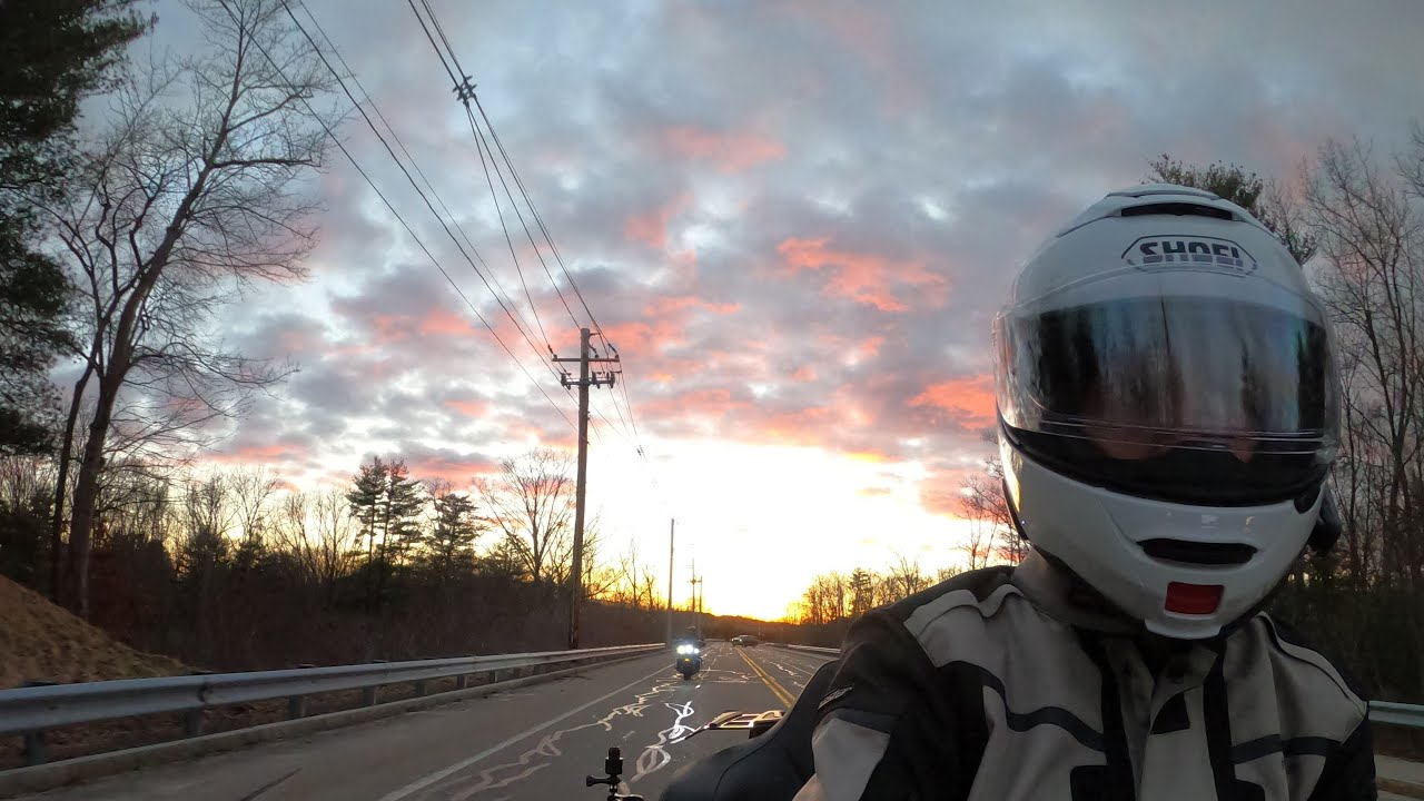 Early Spring Motorcycle Ride In RI and Eastern CT, USA - YouTube