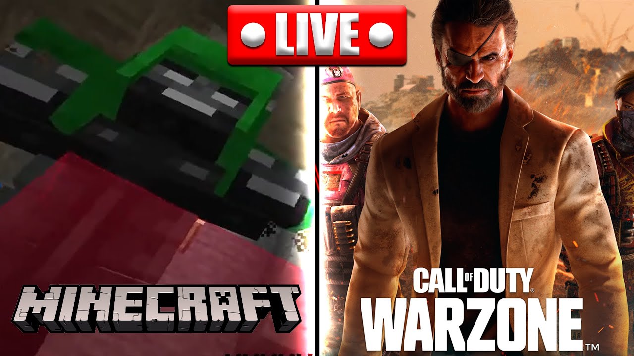 🔴 MINECRAFT [DAY 19] AND FINALLY GETTING A WARZONE VICTORY! *LIVE ...