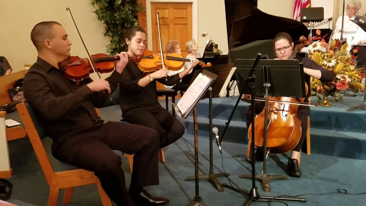 String trio w/piano(2) - YouTube
