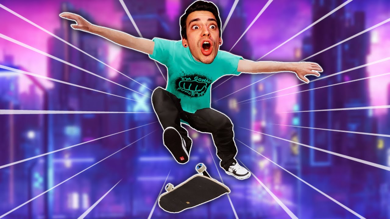 SKATEBOARDING IN A CYBER CITY?! (Skater XL) - YouTube