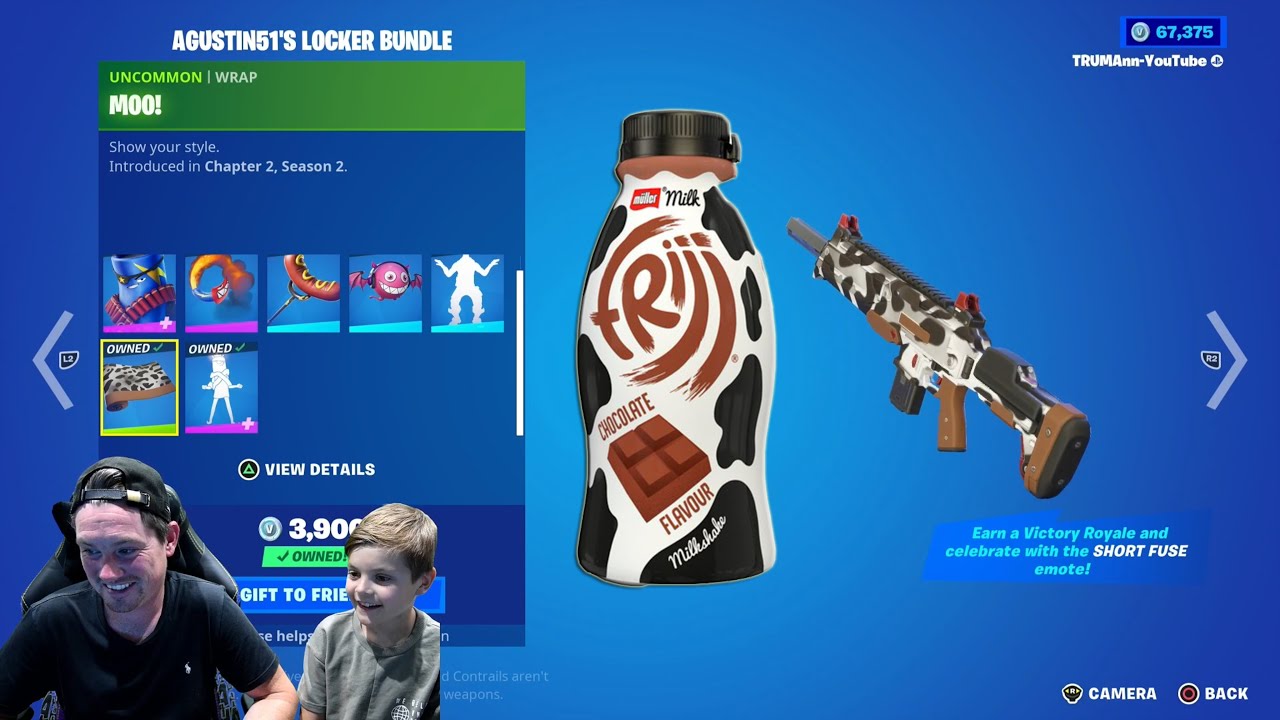 NEW Fortnite item Shop Locker Bundle - YouTube