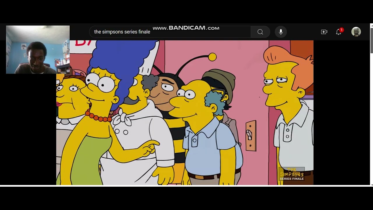 The Simpsons Finale reaction! - YouTube