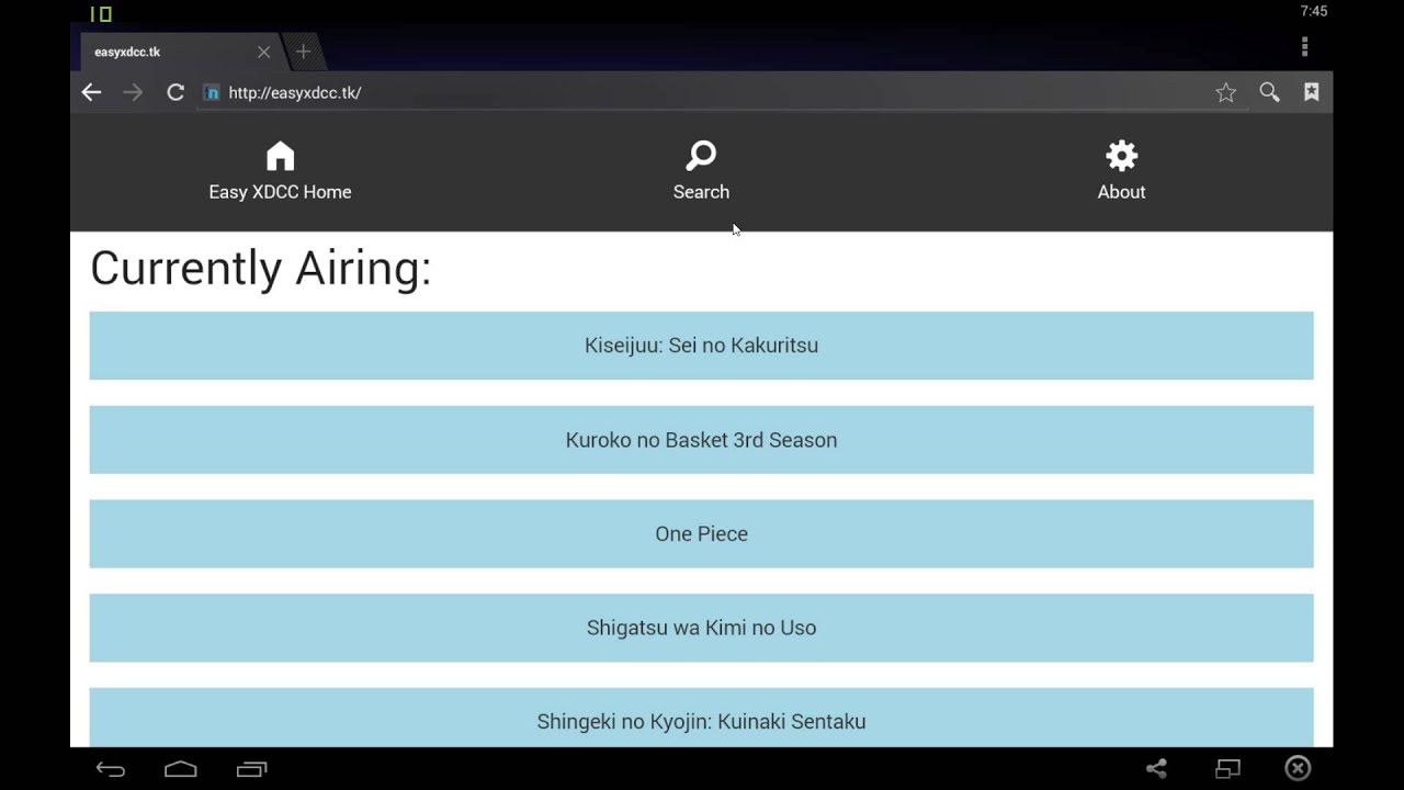 Android: making XDCC easier - YouTube