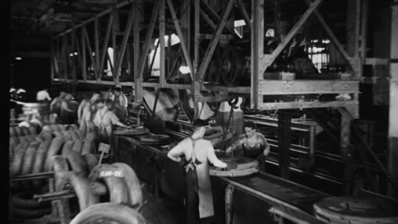 Continental - Tire Production - 1920's - YouTube