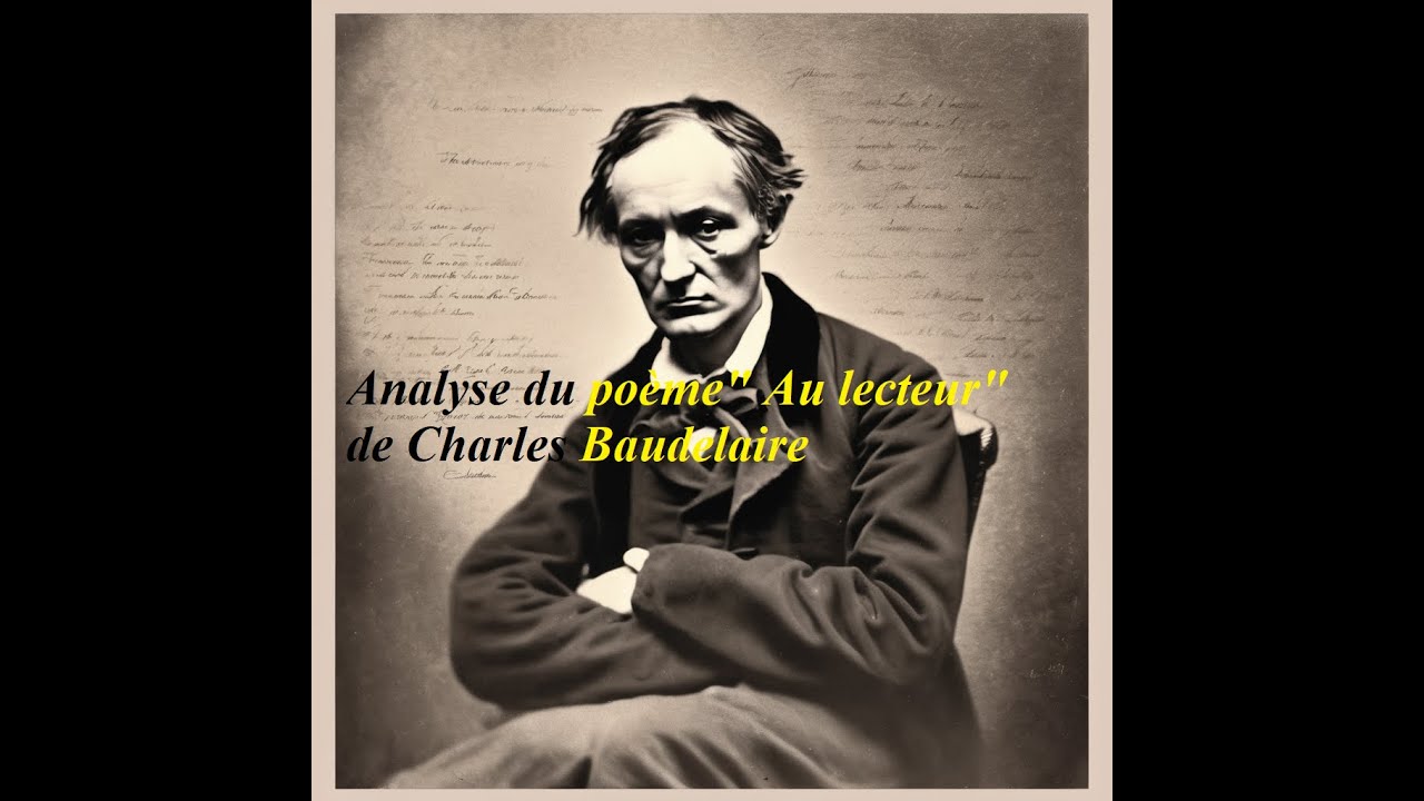 Analyse de "Au lecteur" de CHARLES Baudelaire - YouTube