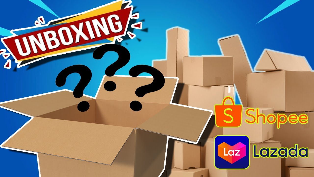 UNBOXING RANDOM USEFUL ITEMS THROUGH SHOPEE AND LAZADA - YouTube
