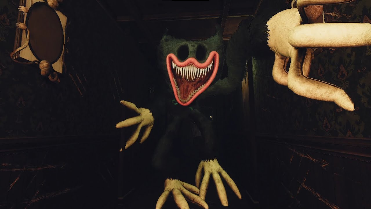 NIGHTMARE HUGGY IS HORRIFYING... | Poppy Playtime Chapter 3 Part 1 ...