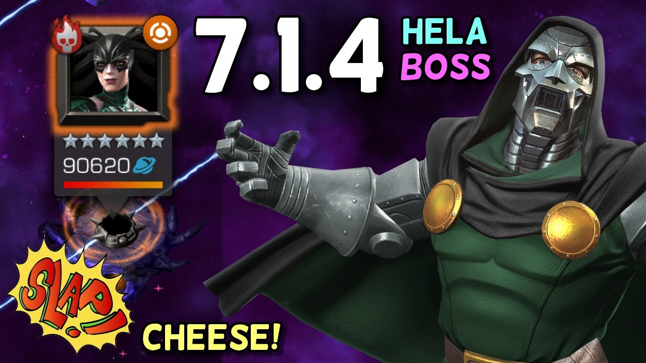 Dr Doom vs 7.1.4 Heavy Assault Hela Boss is Jokes with Doom Slap ...