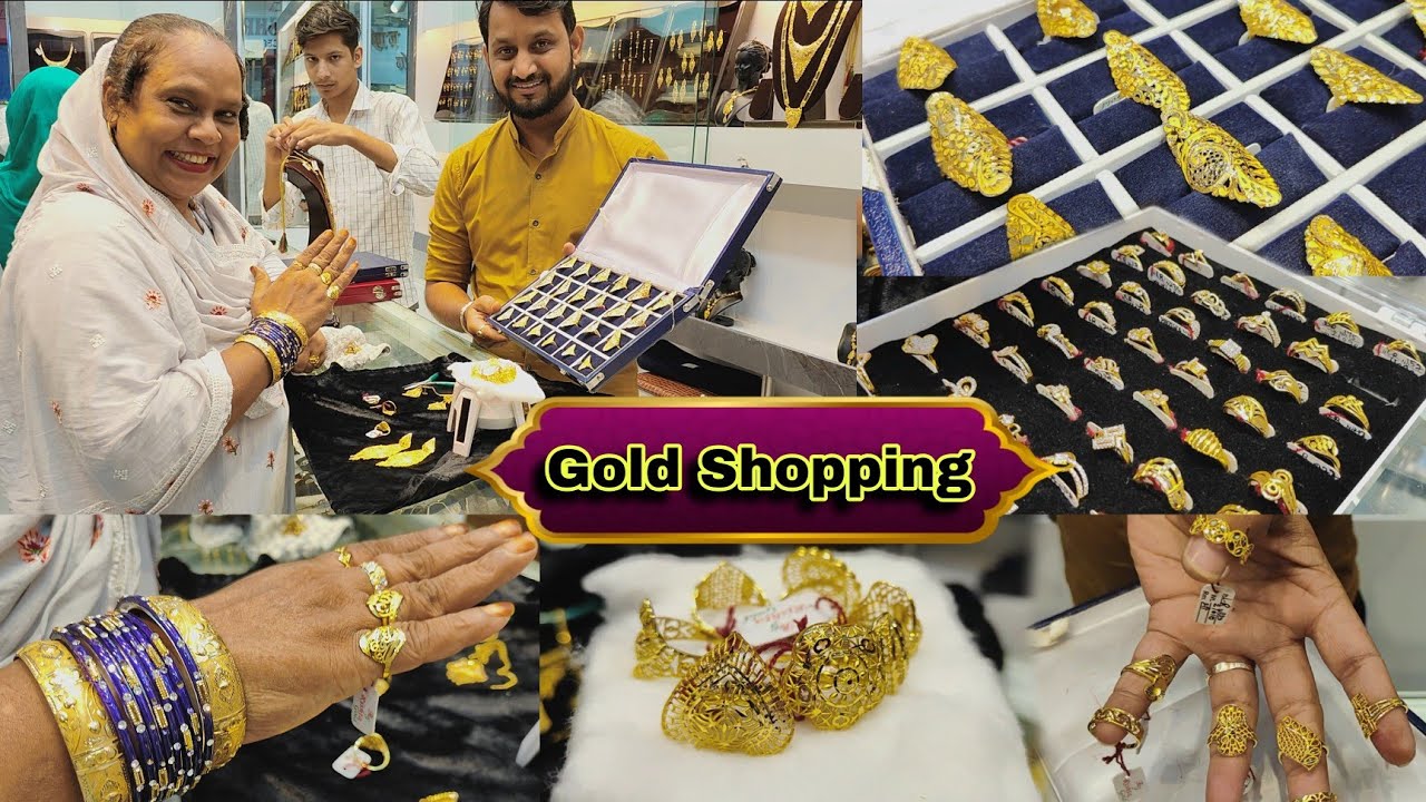 Gold Shopping | jewellery haul | New Design | Jewellery collection vlog ...