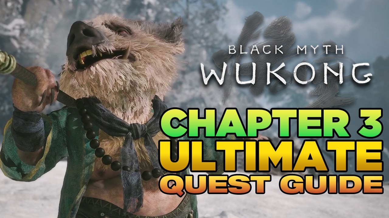 COMPLETE ALL Chapter 3 Quests + Tips | Black Myth Wukong Guide - YouTube