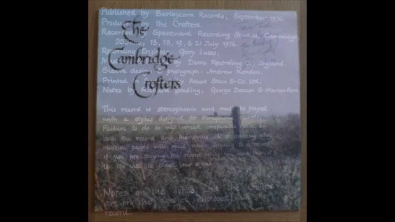 The Cambridge Crofters - Tarry Wool (1976) - YouTube