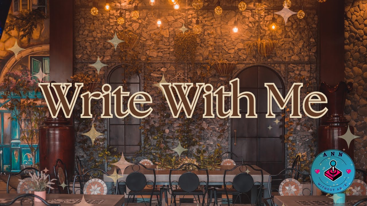 Just get some words down - Write with me - YouTube