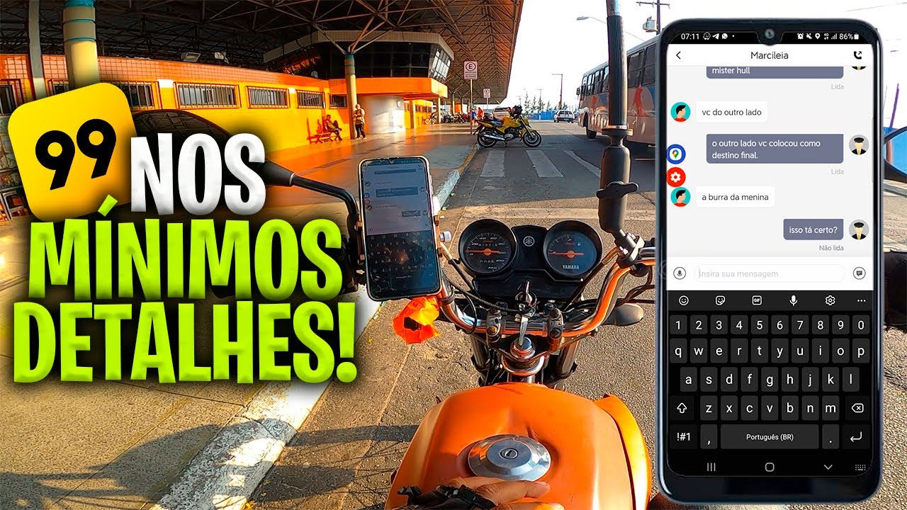 ATUALIZADO! COMO FUNCIONA O APP 99 MOTO - YouTube