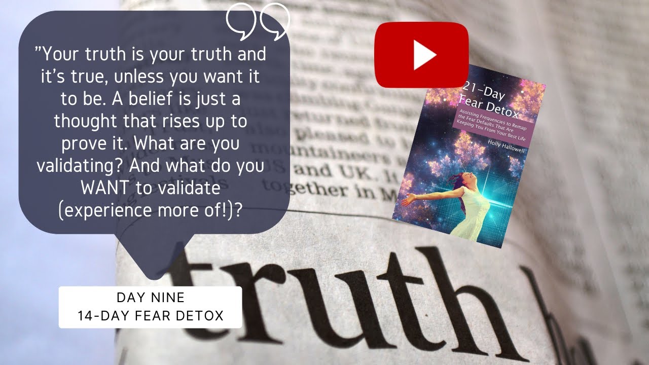 Your Truth May Be What's Blocking You! #truth - YouTube
