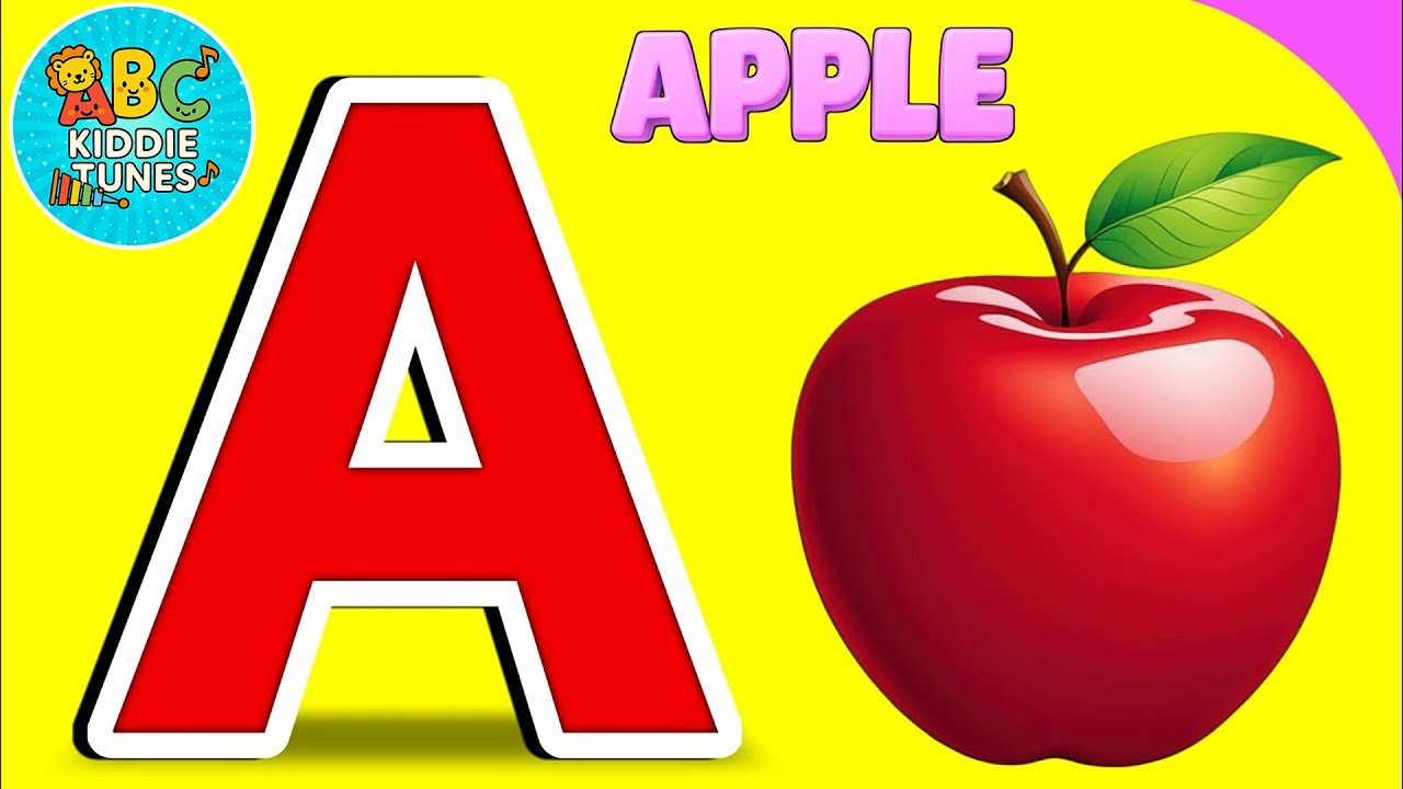 Alphabet ABC Phonic Song - ABCD Song - A for apple - YouTube