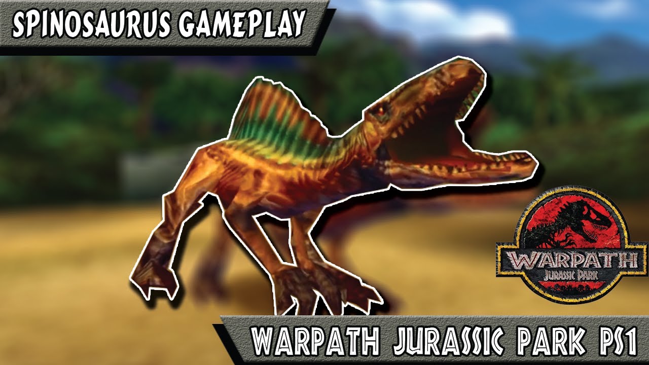 Warpath Jurassic Park PS1 - Spinosaurus GamePlay - YouTube
