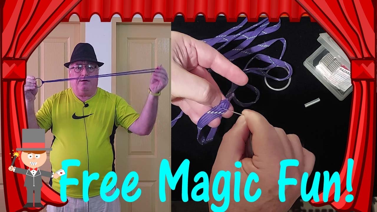 Ring On String Routine Magic Trick - YouTube