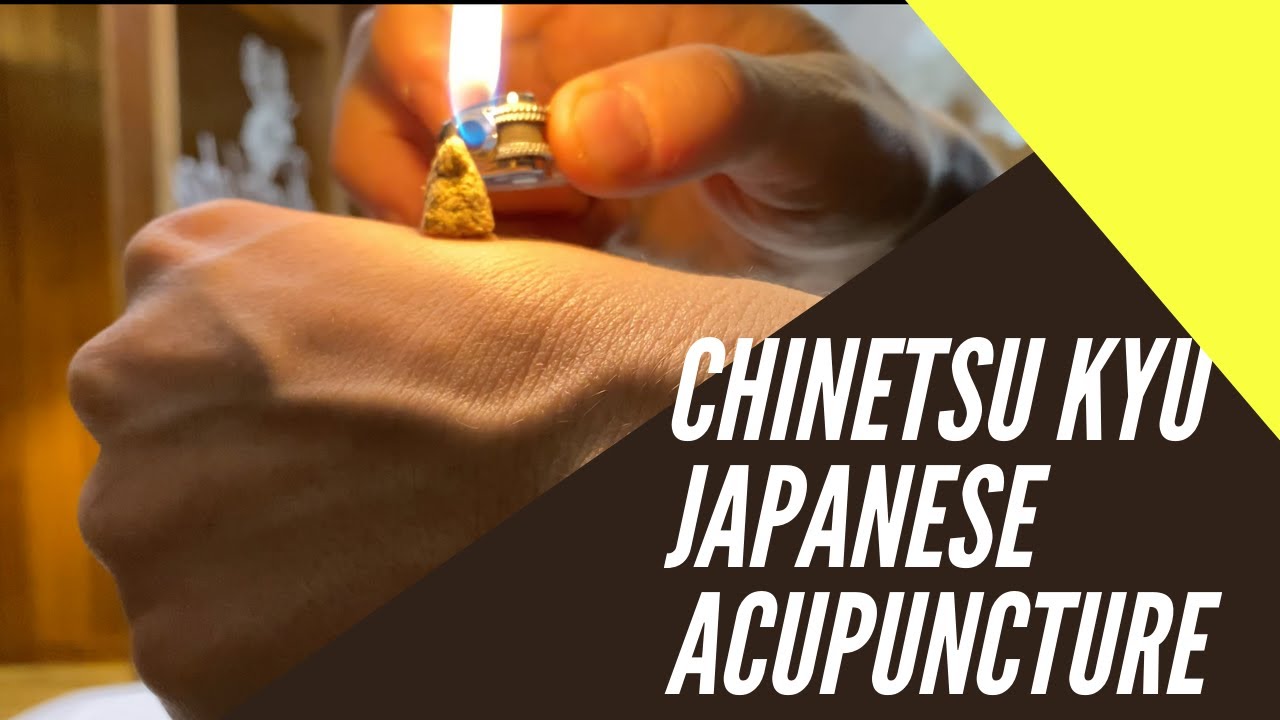 Japanese moxa techniques: Chi nestu kyu - YouTube